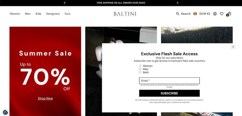 BALTINI Discount Code: 5% Off | January 2026