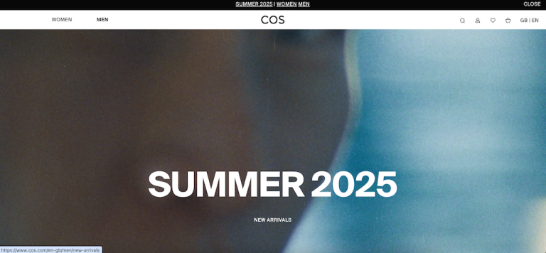 Code promotionnel COS : 20 % de réduction | Décembre 2025