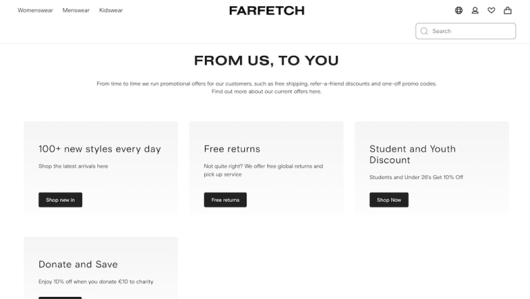 FARFETCH Rabattcode Dezember 2025 – Sparen Sie 15 % mit verifizierten Codes