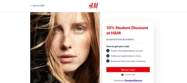 H&M Rabattcode: Aus + 5 aktive Coupons