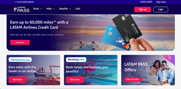 Código promocional LATAM: 5% de descuento + 4 cupones activos