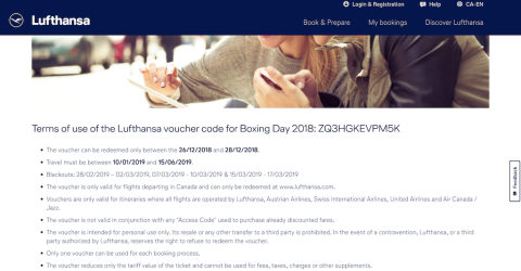 Lufthansa Gutscheincode Dezember 2025: Sparen Sie sofort 30 $ + 10 ...