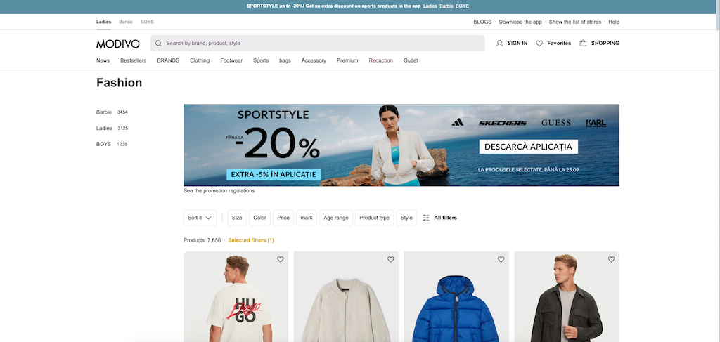 Slevový kód MODIVO ⇒ Ušetřete až 15 % ještě dnes (aktualizováno červen 2025)