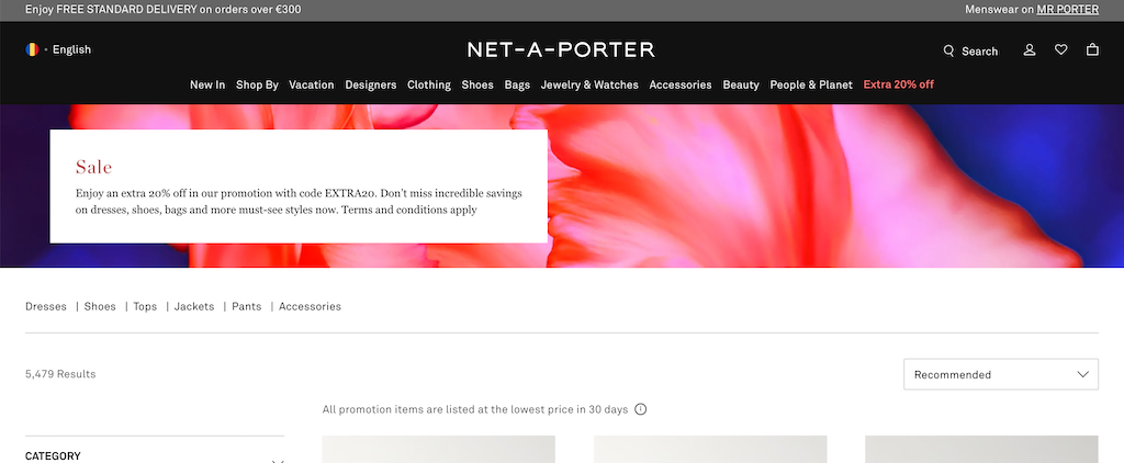 NET-A-PORTER Promo Code : 15% Off + 9 Active Coupons