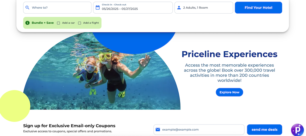 PRICELINE Promo Code: 15% Off | December 2025