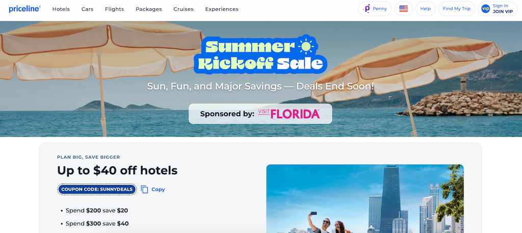 PRICELINE Promo Code: 15% Off | December 2025