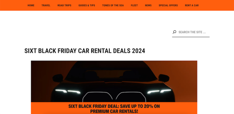 SIXT 促銷代碼 2026 年 20 月 – 3 個已驗證優惠，立即節省 XNUMX%