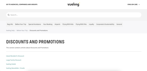 Código promocional VUELING enero 2026: Ahorra un 5% al instante + 9 ...