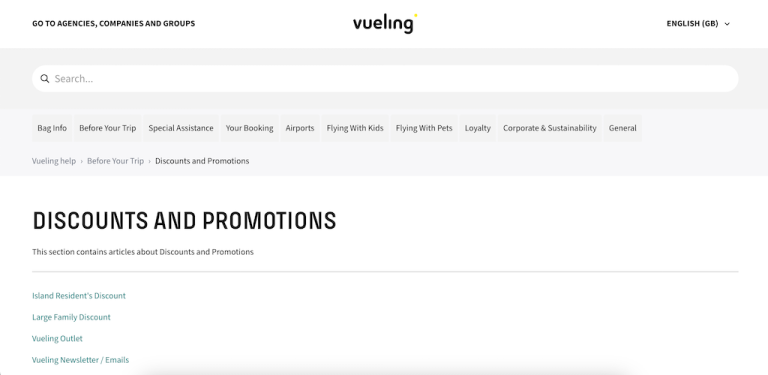 Código promocional VUELING enero 2026: Ahorra un 5% al instante + 9 ...